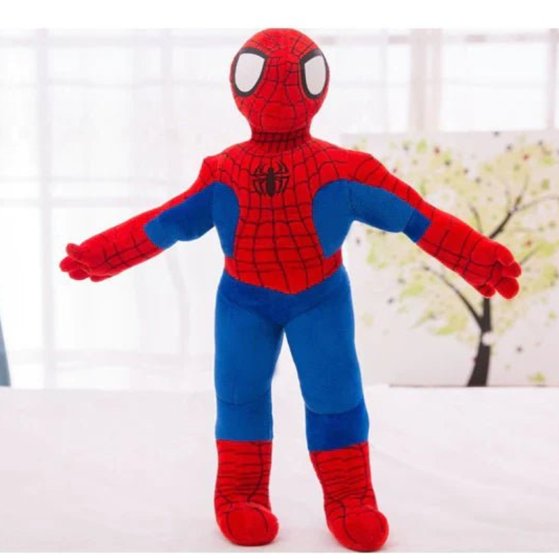 Spider Hero Plush Toy – Soft & Cuddly Superhero – Budget Bazar